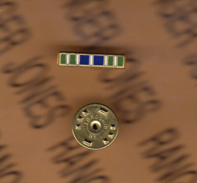 US Army Achievement Medal AAM LAPEL PIN ribbon award citation c/b | eBay