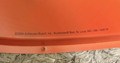 Rare Budweiser True Music Bar Sign. Guitar Pick Shape. Plastic. 22in X ...