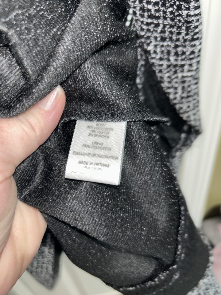 Signature by Robbie Bee plus women dress black/white midi size 2X | eBay
