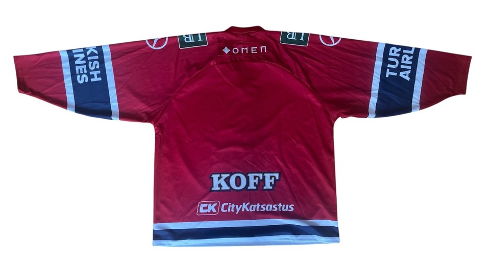 HIFK 1897, FINLAND TEAM HOCKEY CCM JERSEY, LOGOS, MEN'S XLARGE, GREAT ...