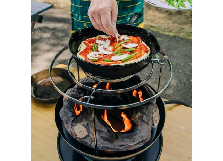 Camco 58035 Olympian Big Red Campfire Portable Propane Campfire | eBay