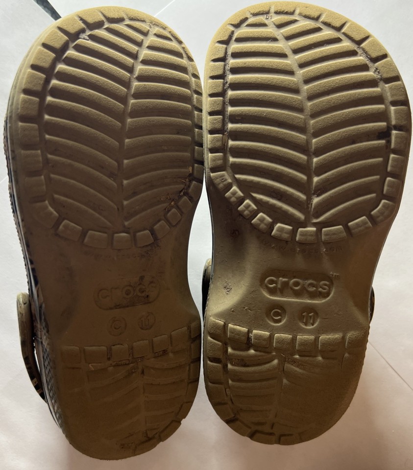 CROCS Realtree Camo Clog Shoes Size C 7 C7 Woodland Camo Crocs | eBay