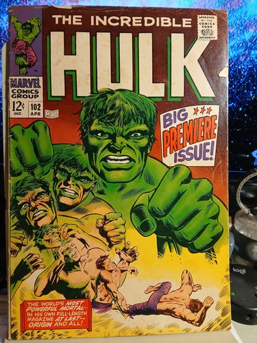 The Incredible Hulk #102 (Marvel Comics April 1968) | eBay