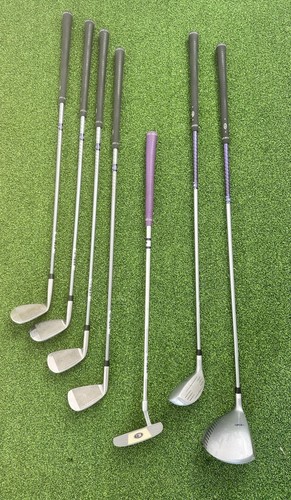 Used - US Kids Golf Club Set USKG 7 Clubs Juniors 51"-57" Tall Purple ...
