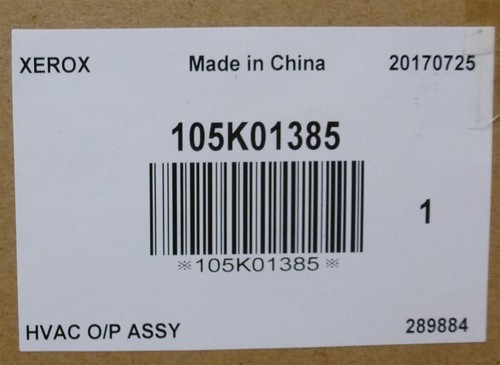 XEROX 105K01385 01385 HVAC O/P Assembly DT 6135 6180 NEW | eBay