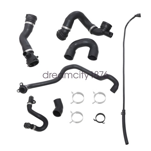 Fits BMW E90 128i 328i (07-11) N51 Radiator Coolant Water Hose Pipe Kit ...
