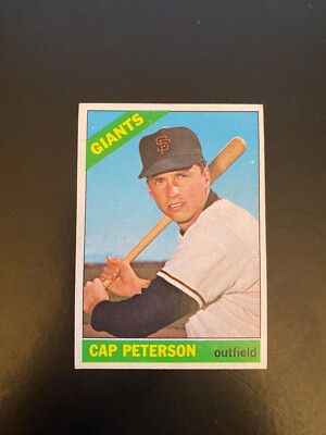 1966 TOPPS BASEBALL #349 CAP PETERSON!! $1 SHIPPING!! | eBay