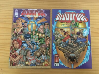BLOODPOOL # 3 & 4 COMIC LOT IMAGE COMICS 1995 | eBay