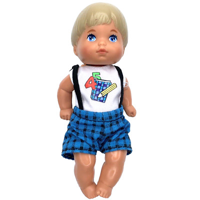 Teacher Barbie Student Boy Doll Tommy 1995 Mattel Rosebud Student Face ...
