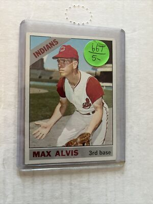 1966 Max Alvis Cleveland Indians Topps Baseball Card #415 | eBay