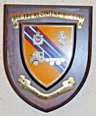 151 Transport Regiment 562 Squadron Royal Corps of Transport mess ...