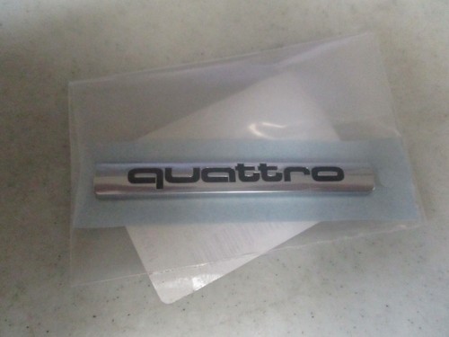 Genuine Audi Quattro Boot Badge Emblem for A4 2010 Allroad Avant S4 TDI ...