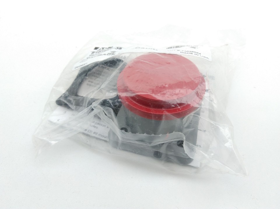 Eaton E1016SC-36 Cam-Lok Crouse-Hinds SnapBack Receptacle Enclosure ...