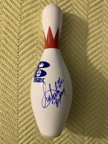 Wes Malottt Brunswick PBA Signed Unused Bowling Pin Autographed Unique ...