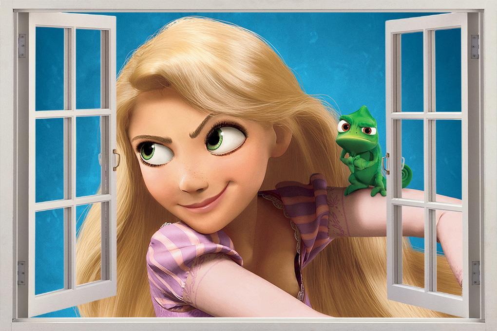 Tangled Rapunzel Wall Stickers