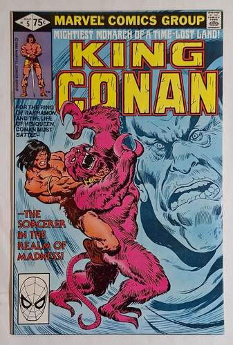 King Conan #5 (1980 Marvel) | eBay
