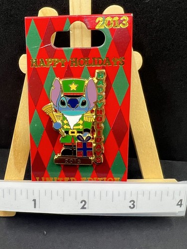 Disney 2013 Stitch Nutcracker Happy Holidays Christmas Pin LE 1200 | eBay