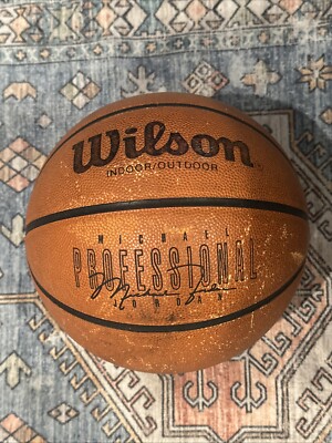 Michael Jordan Wilson Professional B1255 Last Bilt Basketball 29.5 | eBay