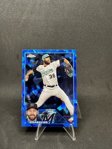 2023 Topps Chrome Sapphire Update - Dylan Floro Marlins | eBay
