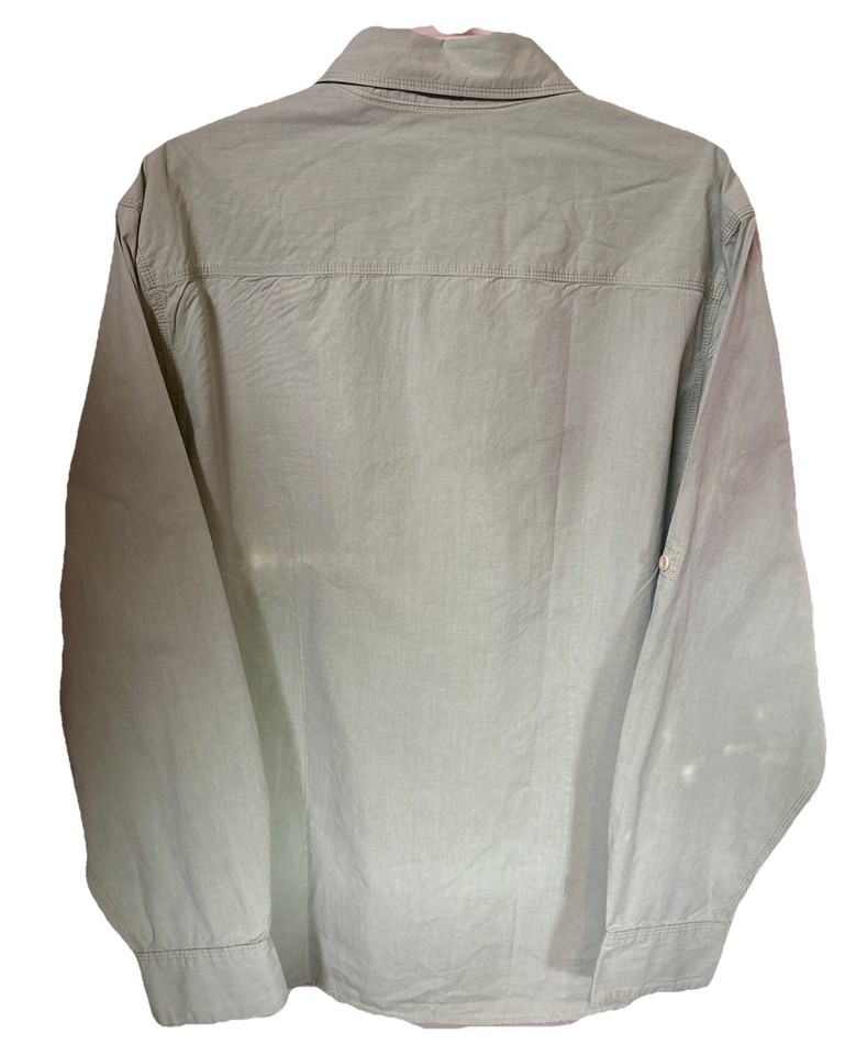 NWOT MARGARITAVILLE MINT GREEN SHIRT W EMBROIDERED LABEL JIMMY BUFFETT ...