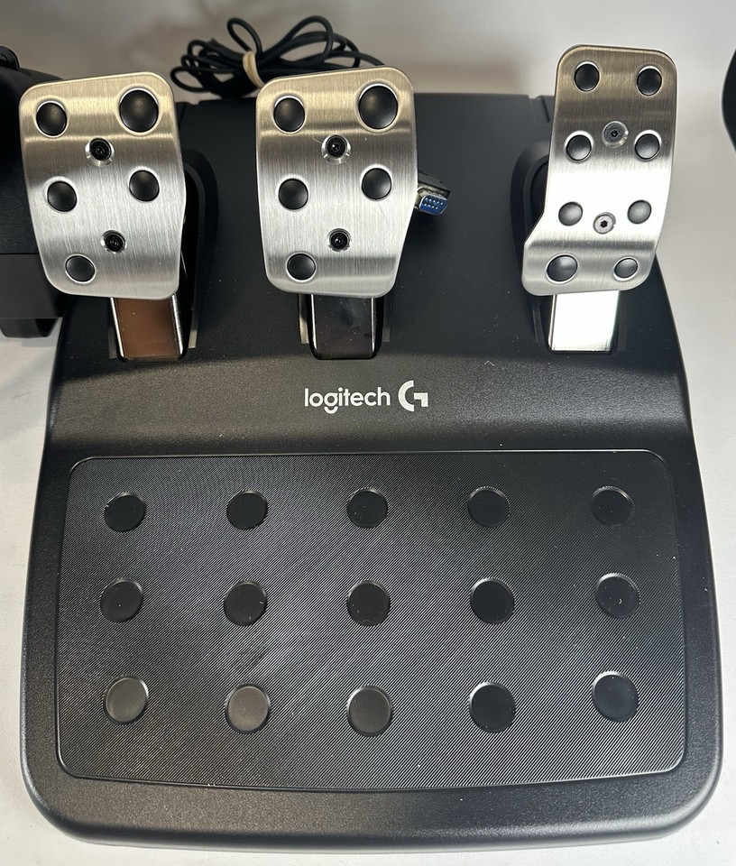 SONY PS4 PS5 LOGITECH G29 DRIVING FORCE RACING WHEEL & PEDALS *UNTESTED ...