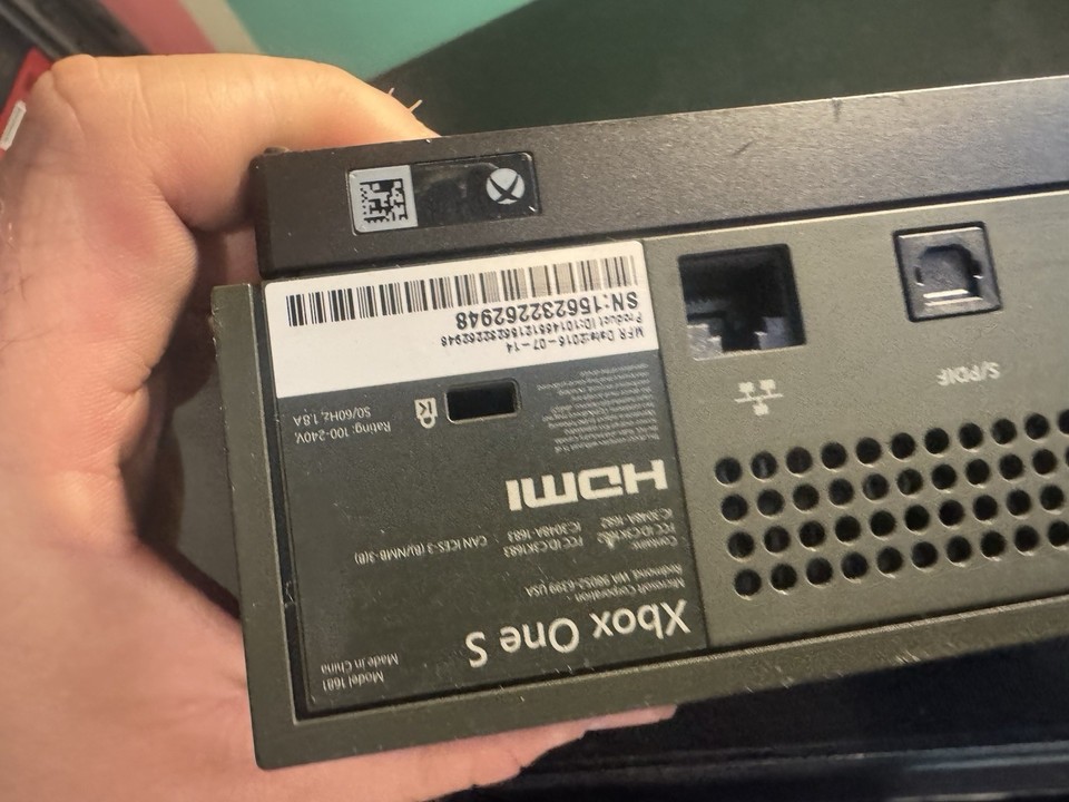 Xbox One S Military Green Special Edition 1TB Console Complete Working ...