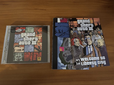 Grand Theft Auto III - PC CD-Rom - DISCS+CASE+MANUAL/MAP | eBay