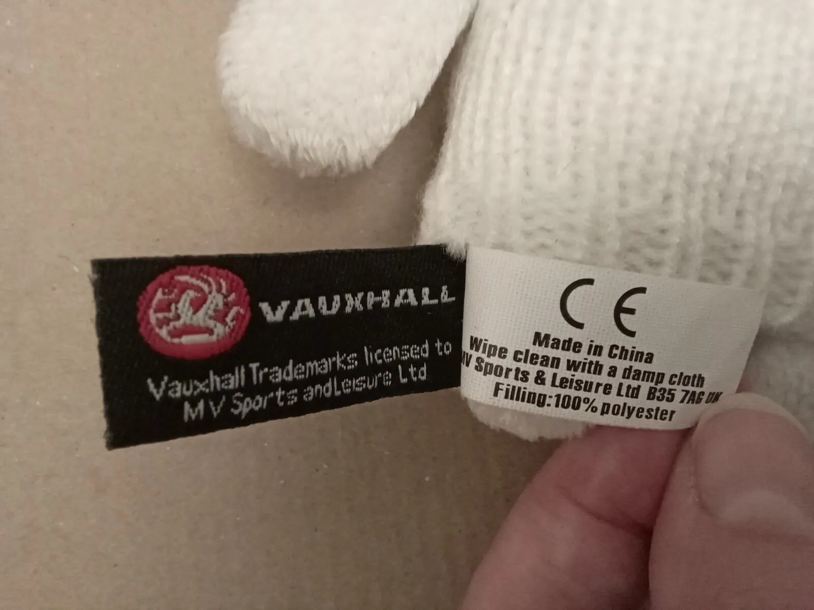 Vauxhall Corsa Collectable C'Mon Moo Cow Window Plush Soft Toy 6.5" for ...