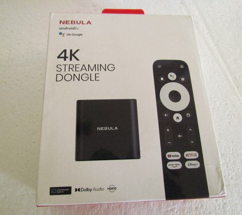 Anker Nebula Android TV 4K Dongle AndroidTV Dolby Audio w/ Remote ...