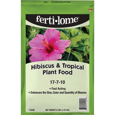 Ferti-Lome 4 Lb. 17-7-10 Hibiscus & Tropical Dry Plant Food 11045 Ferti ...