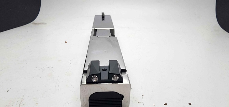 ZAFFIRI PRECISION GLOCK 17 POLISHED SLIDE DIAMOND SIGHTS SLIDE ONLY G17 ...
