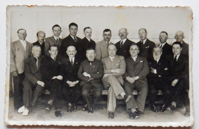 1938 LOMZA POLAND JEWISH COMMUNITY AID COMMITTEE JUDAICA PHOTO | eBay