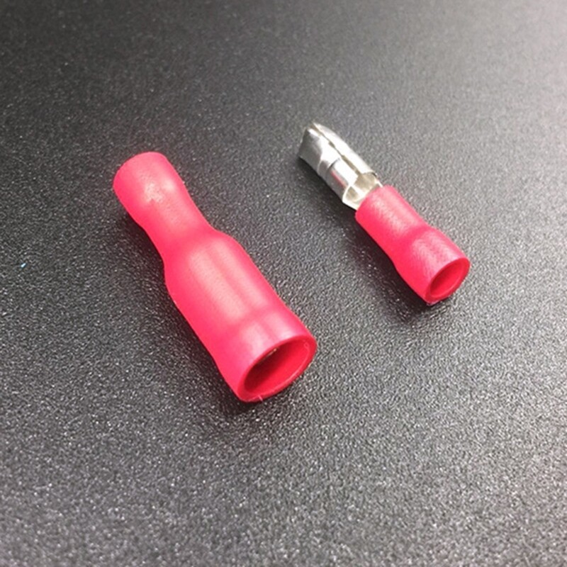 120pcs Cable Lugs Set Round Plug & Round Connectors Crimp Connectors ...