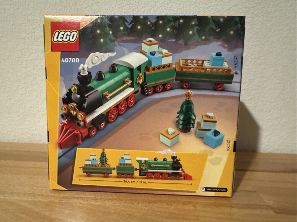 LEGO Creator 40700 "WINTER HOLIDAY TRAIN" (NEW in SEALED BOX -- RETIRED ...