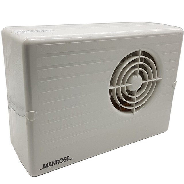Manrose CF200T 4 Inch Centrifugal Extractor Fan With Timer for sale ...