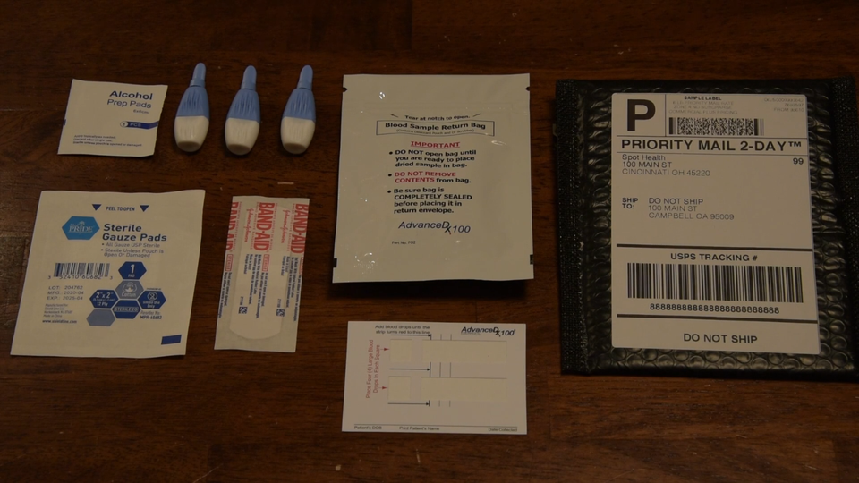 Dr. Miltie Comprehensive At-Home Blood Test Kit Powered by SiPhox-17 ...