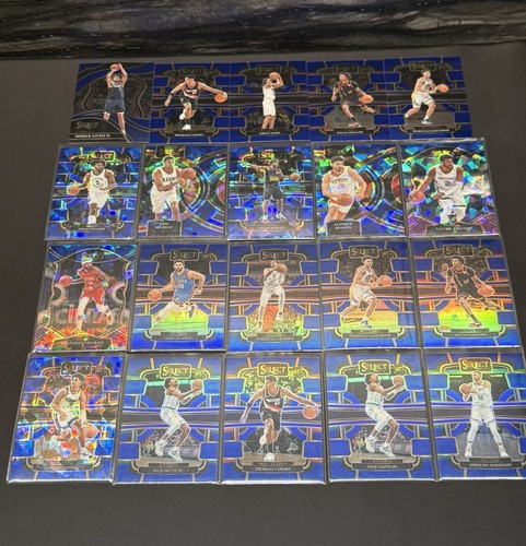 Panini Select Mosaic Basketball (80 Card Lot) Refractors, Rookies ...