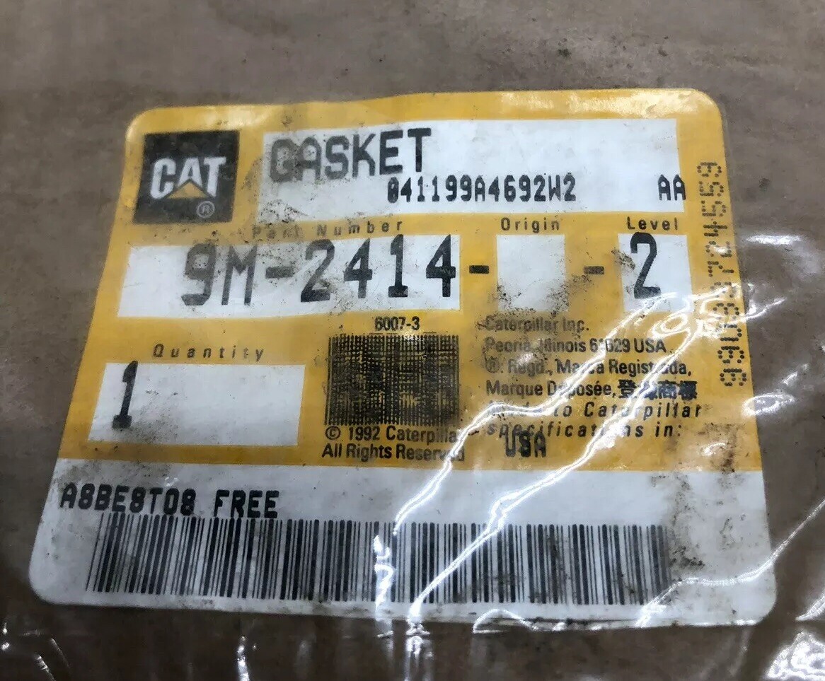 Caterpillar (Cat) 9M-2414 or 9M2414 Gasket for sale online | eBay