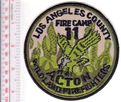 Hot Shot Wildland Fire Crew CDCR California La County FD Camp 11 Acton ...