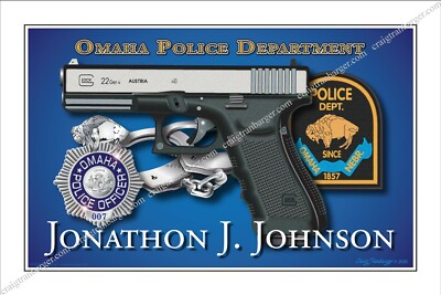 Police,Omaha,Department,Sheriff,Retirement,Promotion,badge,gift | eBay