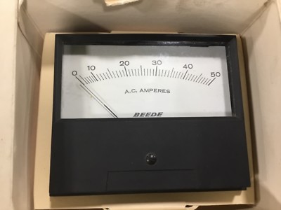 Electrical Meters - Amperes Panel Meter