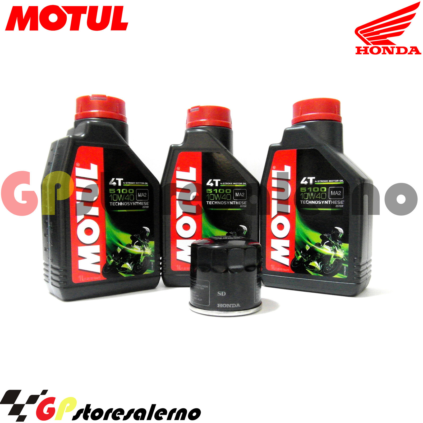 TAGLIANDO FILTRO OLIO ORIGINALE MOTUL 5100 10W40 HONDA 600 VT C SHADOW ...