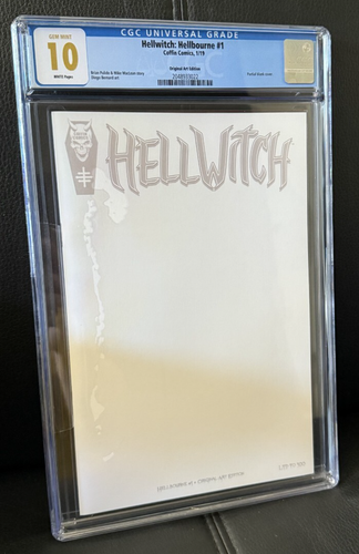 Hellwitch Hellbourne #1 Original Art Edition CGC 10 Gem Mint | eBay