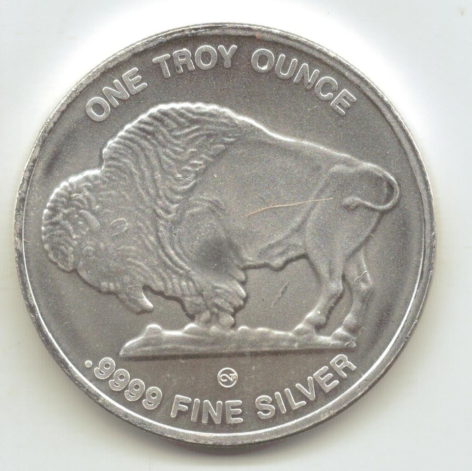 Buffalo Nickel Style. 1-oz silver round | eBay