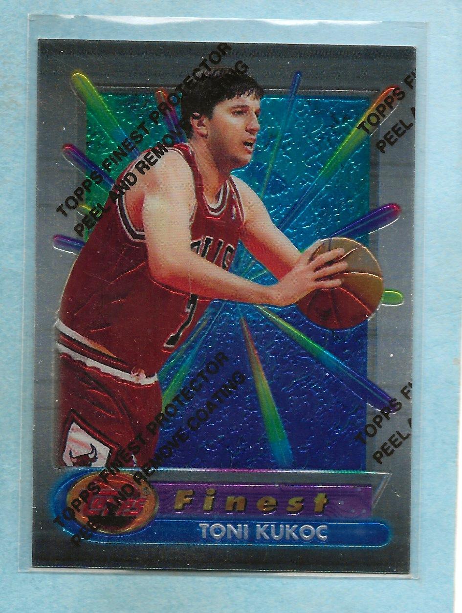 TONI KUKOC - 1994-95 Topps Finest - #320 - Bulls - $1 Shipping - MINT ...