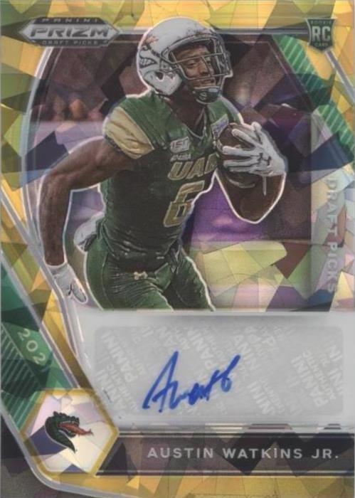 2021 Panini Prizm Draft Picks - Draft Picks Autographs Austin Watkins ...