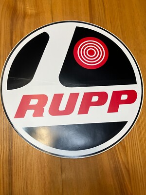 Vintage NOS 14.5" Rupp Snowmobile Decal Sticker Nitro Magnum Rebel ...