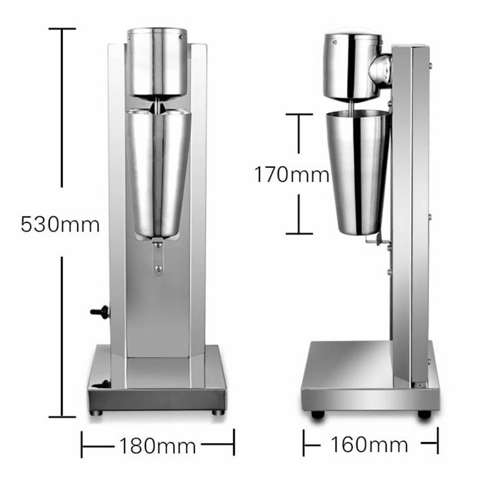 Electric milk shaker Maker Drink Mixer Machine Smoothie Malt Blenders ...