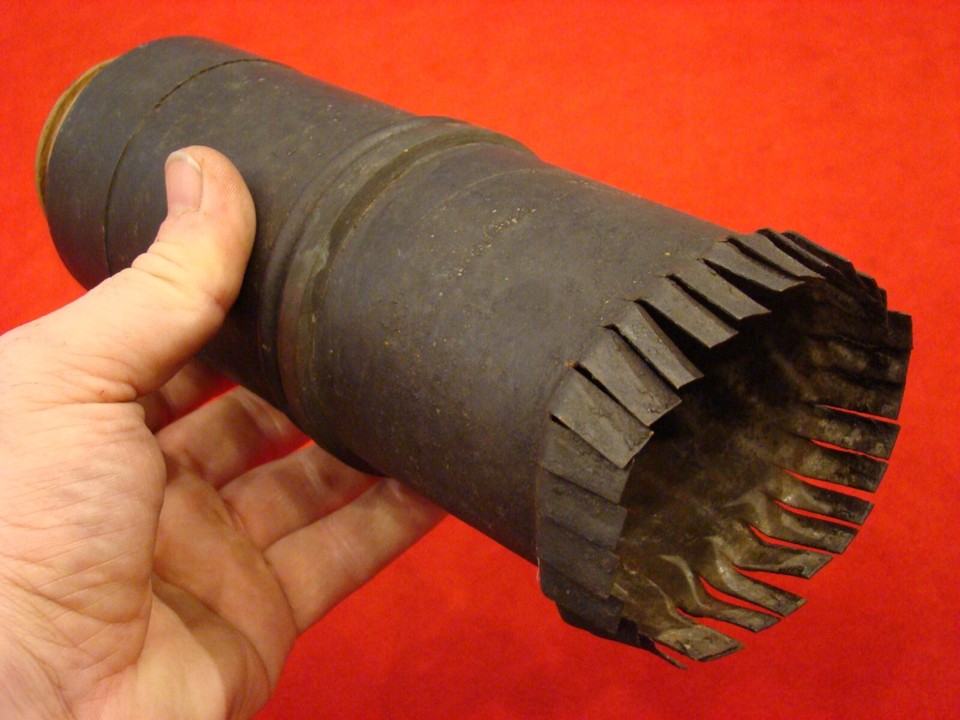 M-1861 GERMAN 3" CANISTER ROUND FOR KRUPP C-64 FIELD GUN-SHRAPNEL ...