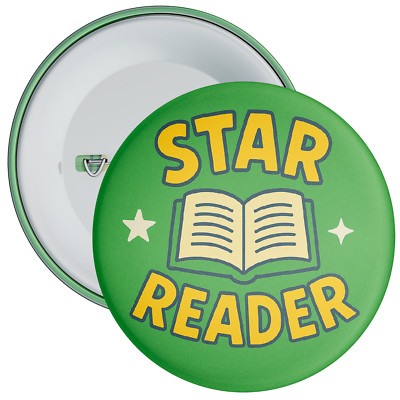 Pack of Star Reader Badges - School Reward Badges - Various Pack Sizes ...